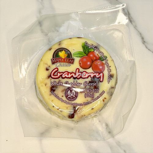 Cranberry White Cheddar - Maple Leaf Cheese | Cheesers LoKal Marke
