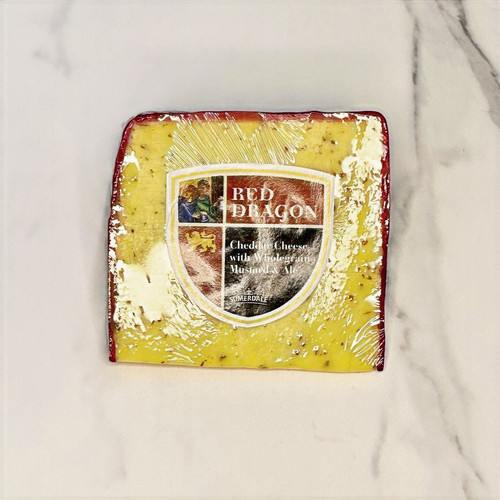 Red Dragon English Cheddar with Wholegrain Mustard & Ale - Somerdale ...