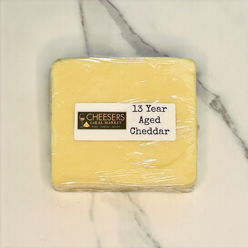 13 Year Aged Cheddar - Jim's Cheese | Cheesers LoKal Marke