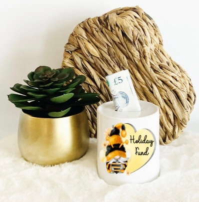 Bee themed money box | Passionbystacey