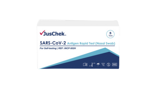 JusChek COVID-19 Rapid Antigen Tests (5 TESTS/BOX) | AllTrades1