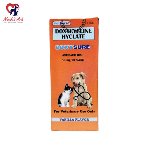 Doxysure Doxycycline Hyclate 50mg/ml 60ml | Noah's Ark PWC