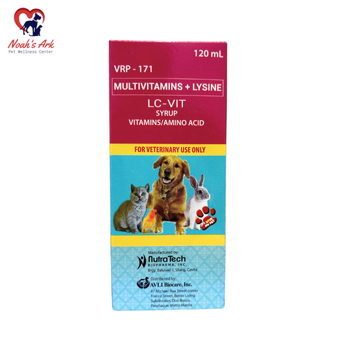 LC-Vit Forte Multivitamins + Lysine | Noah's Ark PWC