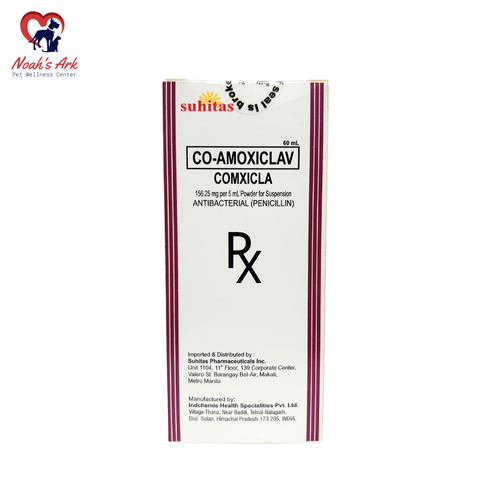 Comxicla Co-amoxiclav 156.25mg/5ml Oral Suspension 60ml | Noah's Ark PWC