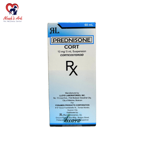Cort Prednisone 10mg/5ml Syrup 60ml | Noah's Ark PWC