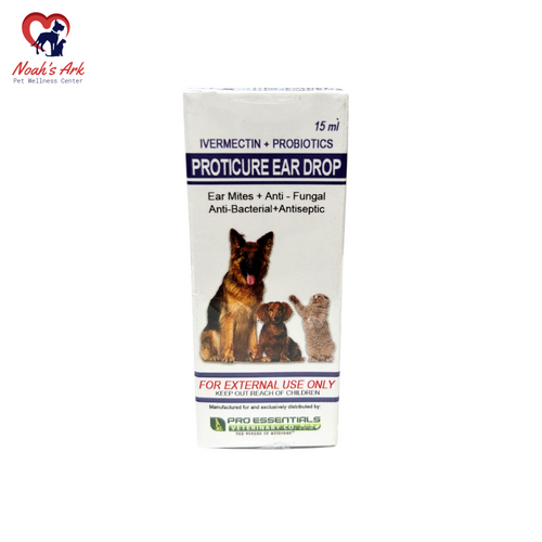 Proticure Ear Drop Ivermectin+Probiotics 15ml | Noah's Ark PWC