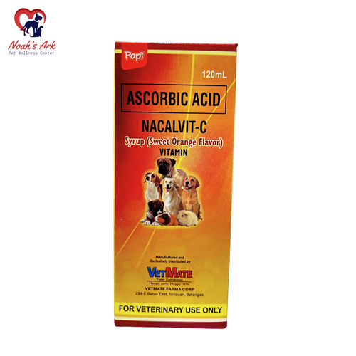 Nacalvit-C Ascorbic Acid 120ml | Noah's Ark PWC