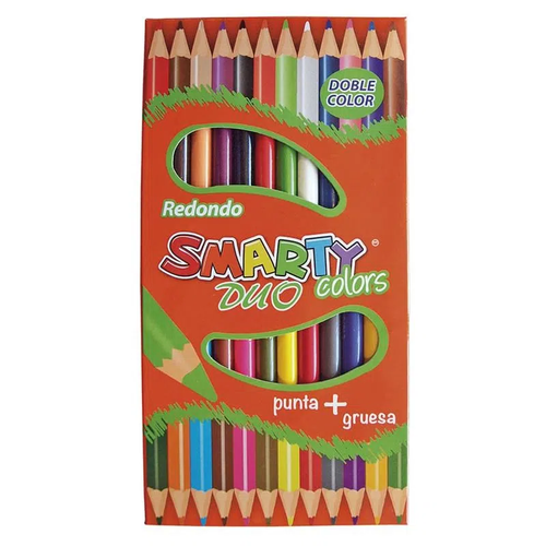 COLORES DE MADERA DOBLE SMARTY REDONDOS 12 X 24 P 40105 | Mark Soluciones D