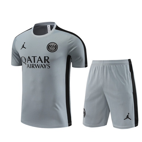 PSG Grey & Black Stripe | KitGoalHQ