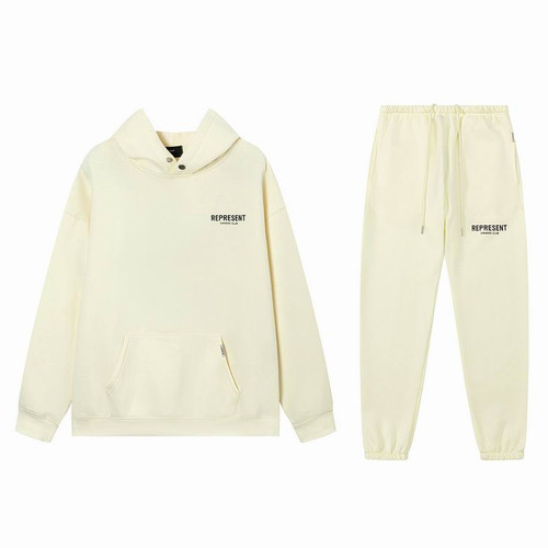 Represent Tracksuit - Cream | KitGoalHQ