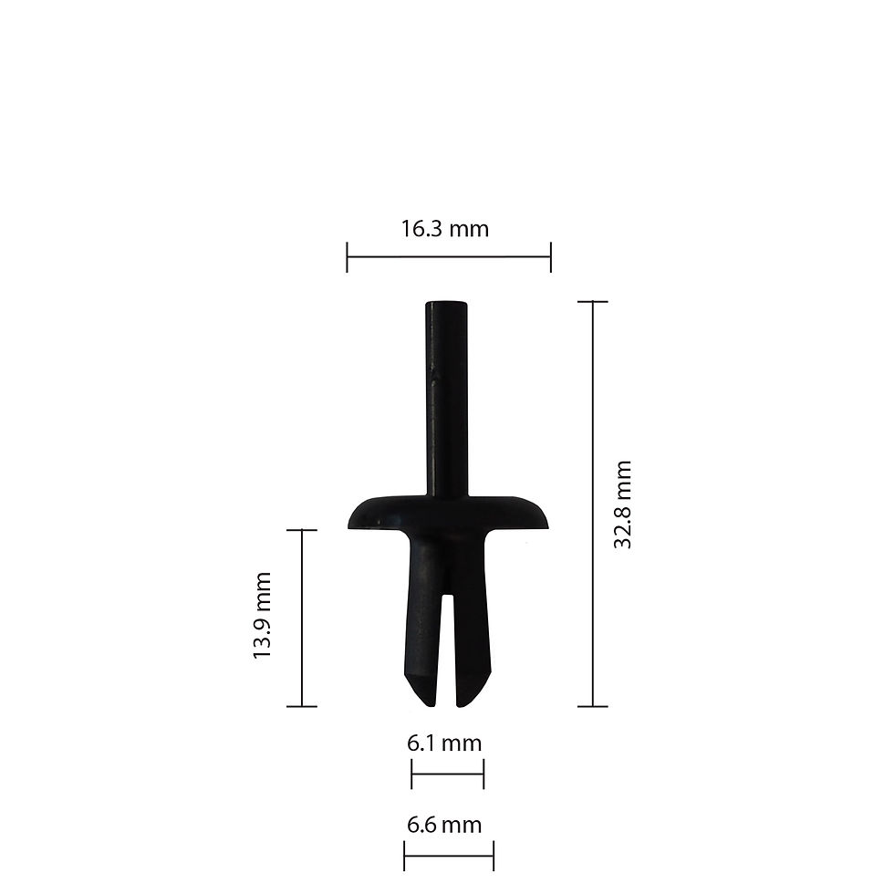 Volvo/Multi-use Push In Rivet - Pkt 25 | Galaxy Auto