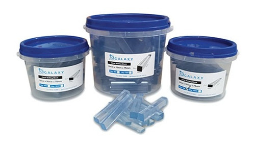 Pre-Cut Clear Setting Blocks - Qty 100 | Galaxy Auto