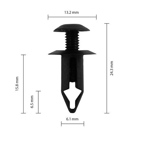 Ford/GM/Nissan Cowl Scrivet - Pkt 25 | Galaxy Auto