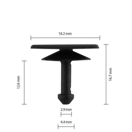 Subaru Cowl Panel Push-In Clip | Galaxy Auto