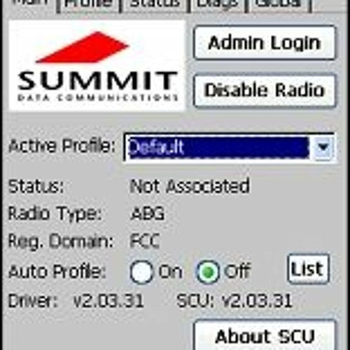 Windows CE WLAN Driver: How to Use Summit Client Utility for Optimal Performance | Facilis ...