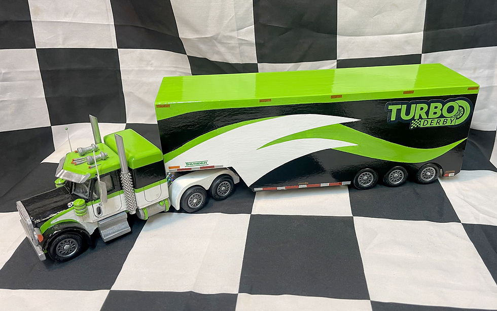 Building a Pinewood Derby Big Rig