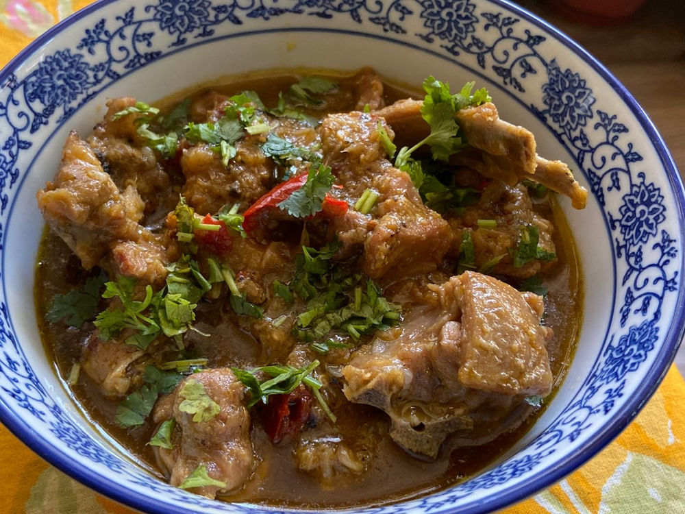 Khade Masale ka Gosht