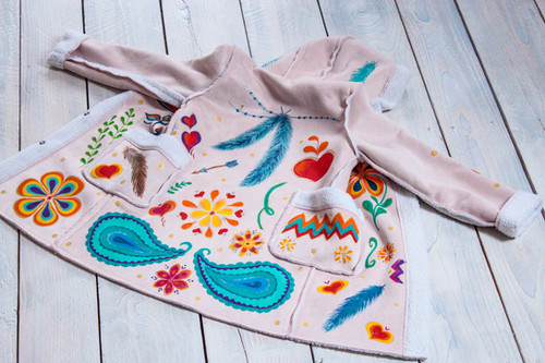 Rainbow Mini Coat - 140 cm | Aliso Bay