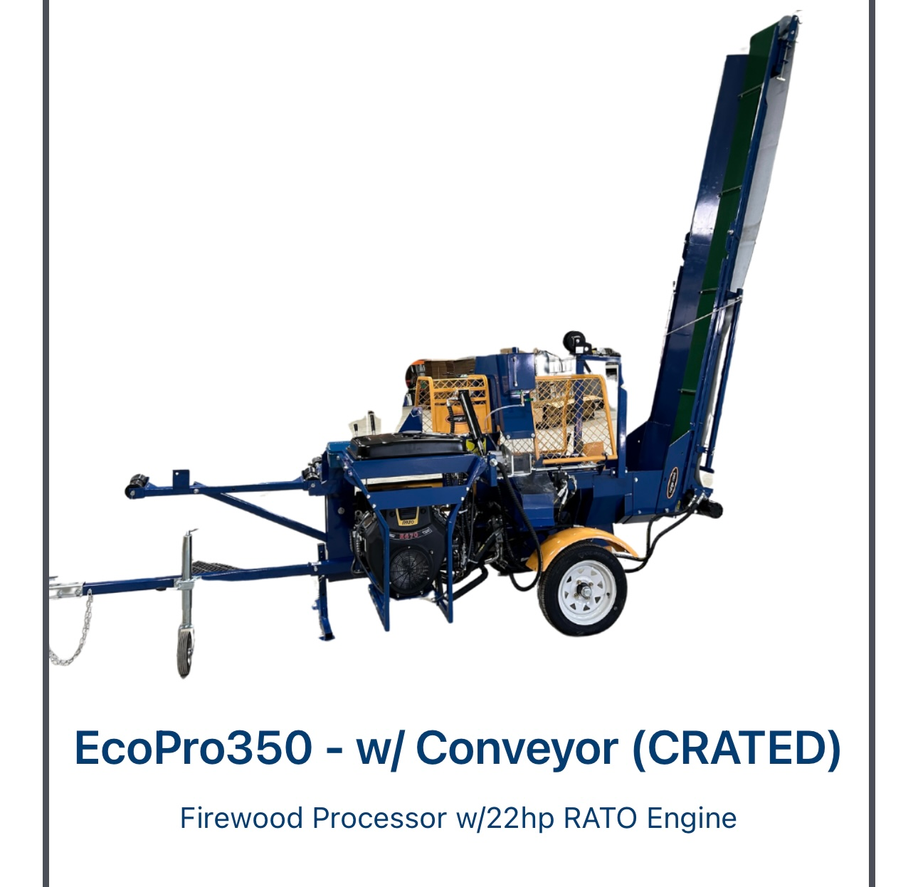 ECOPRO 350 Firewood Processor