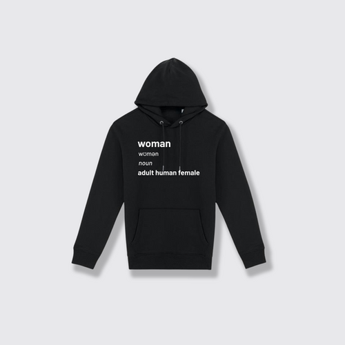 The Woman Definition Black Hoodie Let Women Speak the-woman-definition-black-hoodie-let-women-speak
