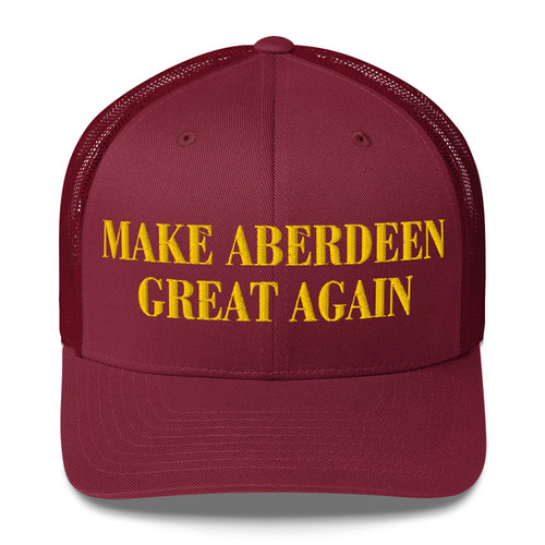 MAKE ABERDEEN GREAT AGAIN (GOLD) Trucker Cap | Let Women Speak