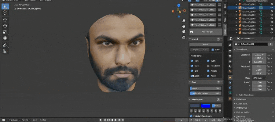 How to model your own detailed 3D avatar using some photos of yourself ...