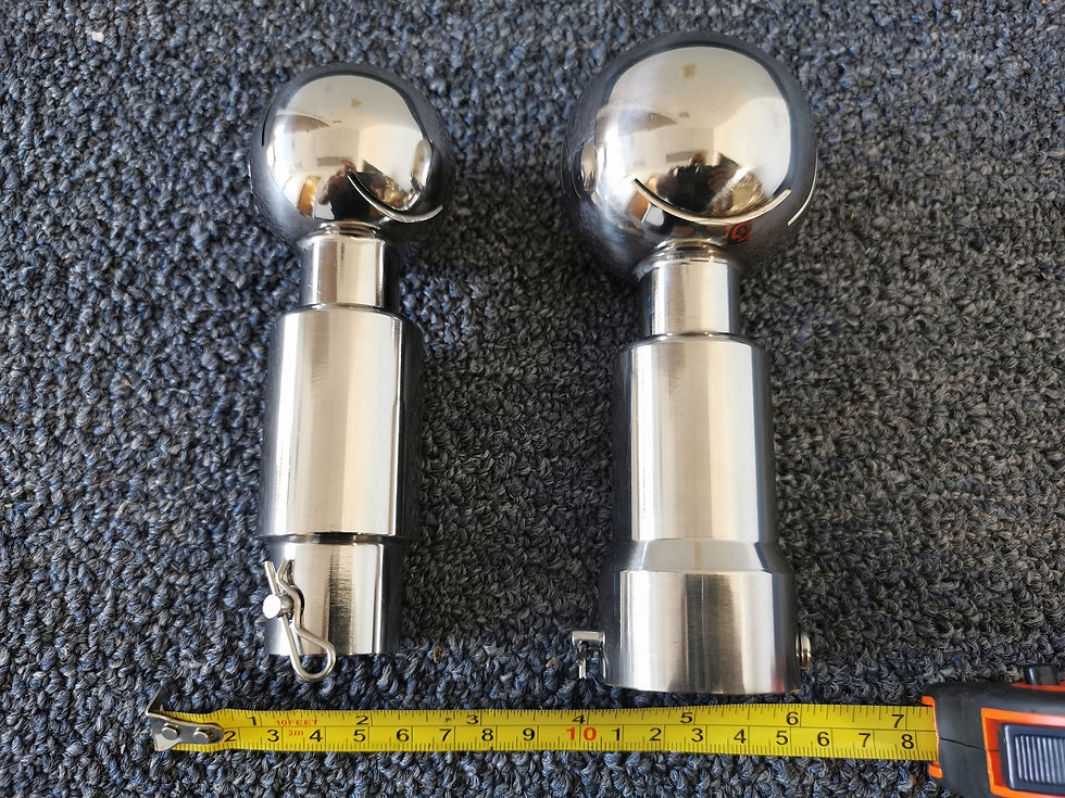 CIP Rotating Spray Ball | 1"Pin End | carolina-equipment