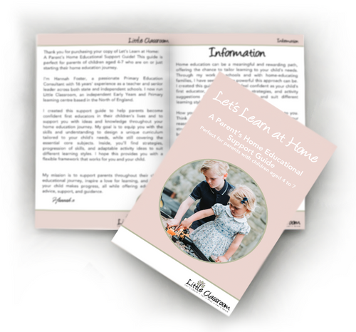Let's Learn at Home | Little Classroom