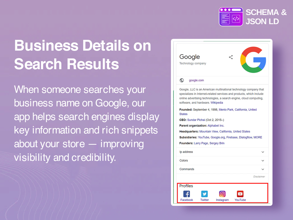 JSON LD Schema | Wix App Market | Wix.com