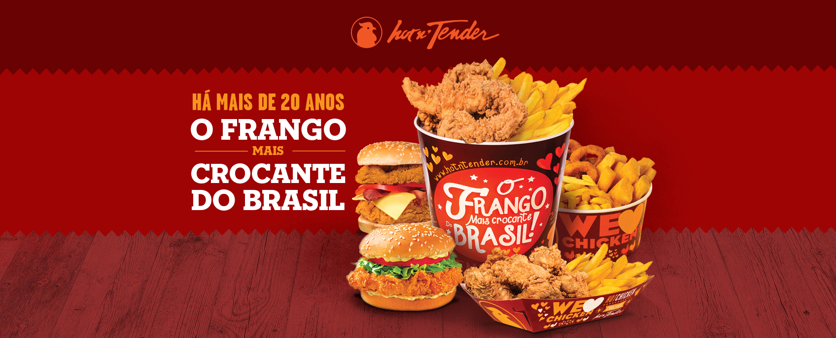 O Frango Mais Crocante do Brasil | Franquia | Hot n tender