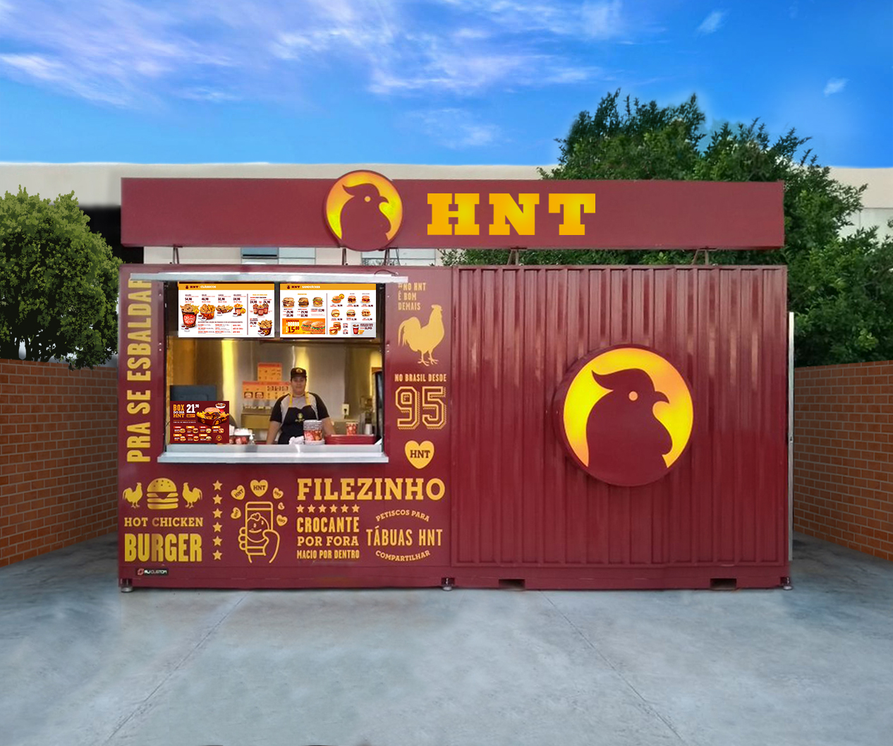 O Frango Mais Crocante do Mundo | Franquia | Hot n tender