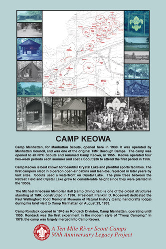 Camp Keowa Historic Site Sign | tmrmuseum