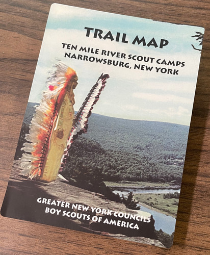 Ten Mile River Scout Camps Trail Map | tmrmuseum
