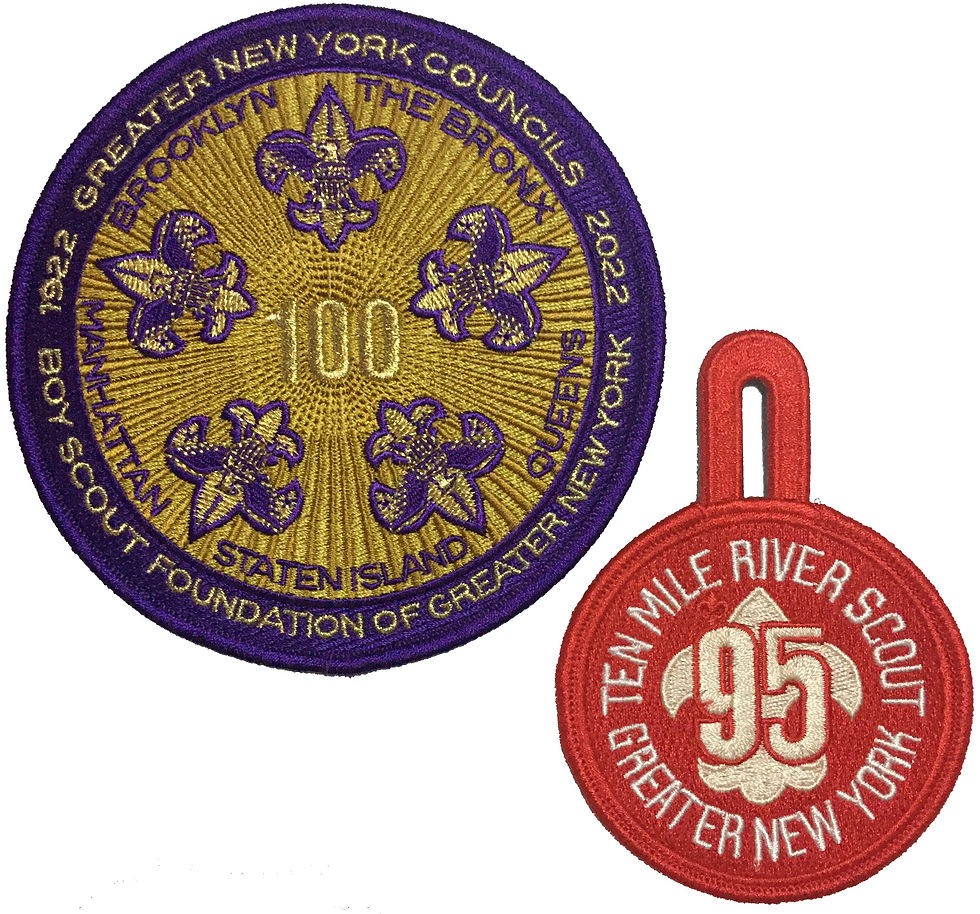 Boy Scout Foundation 100th Anniversary Backpatch with FREE TMR 95th ...