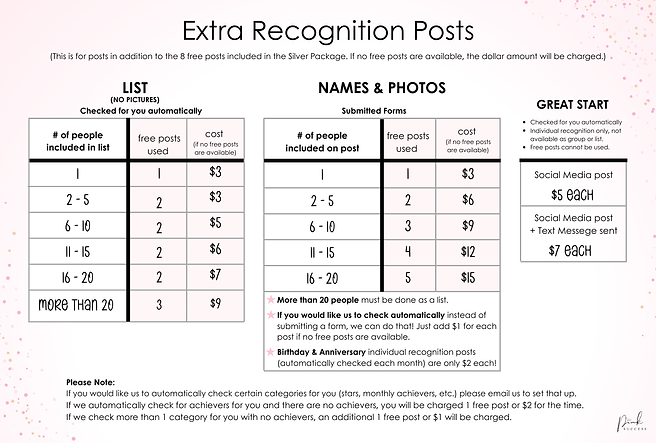 Individual Social Media Reco | pinksuccess