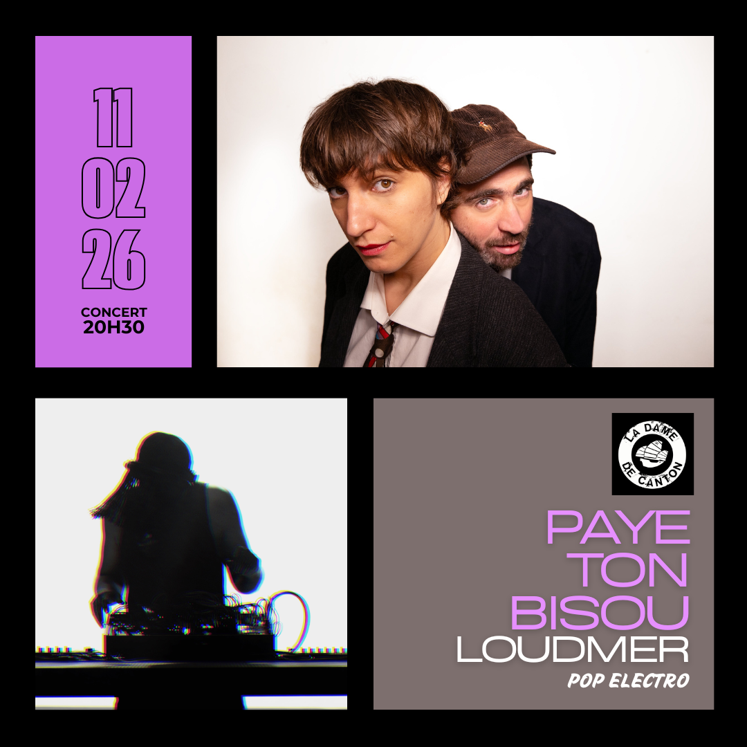PAYE TON BISOU x LOUDMER | La Dame de Canton