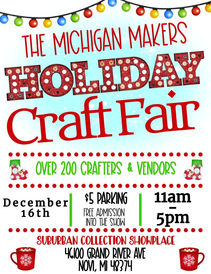 Suburban Collection Showplace Craft Fair | The Michigan Makers