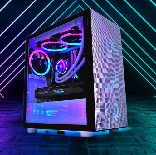 Hurricane White Gaming PC, RTX 4070, Ryzen 9 5900X CPU, 32GB Ram, 1TB ...