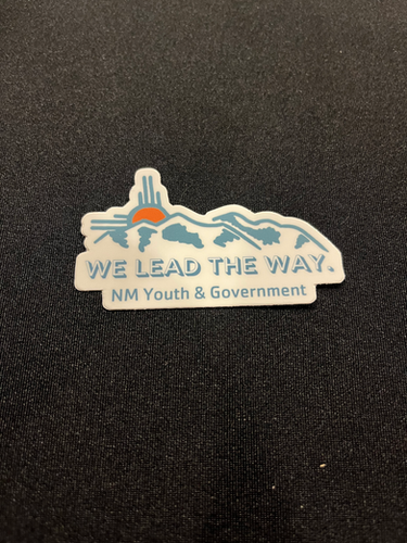"We Lead the Way" Sticker | New Mexico YAG