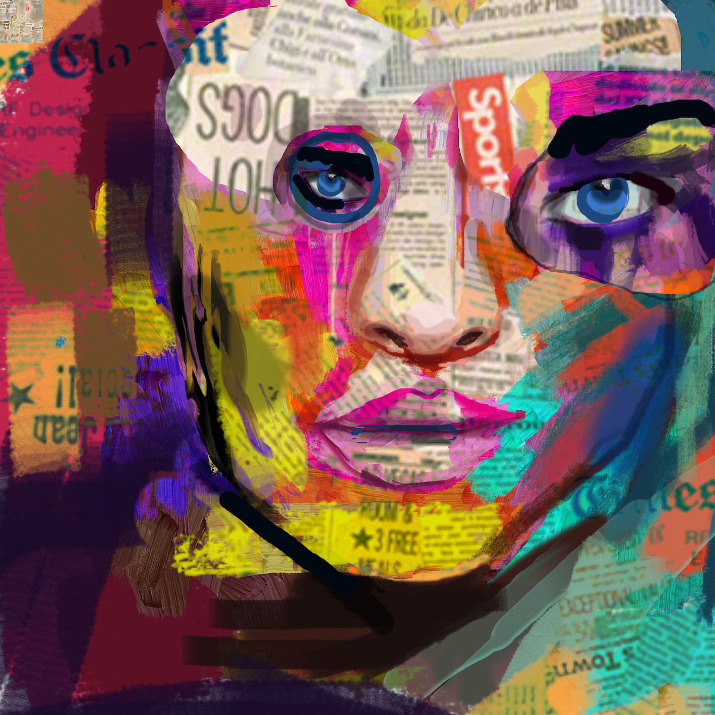 M.A.D.S. ART GALLERY | artwork. | Fake News