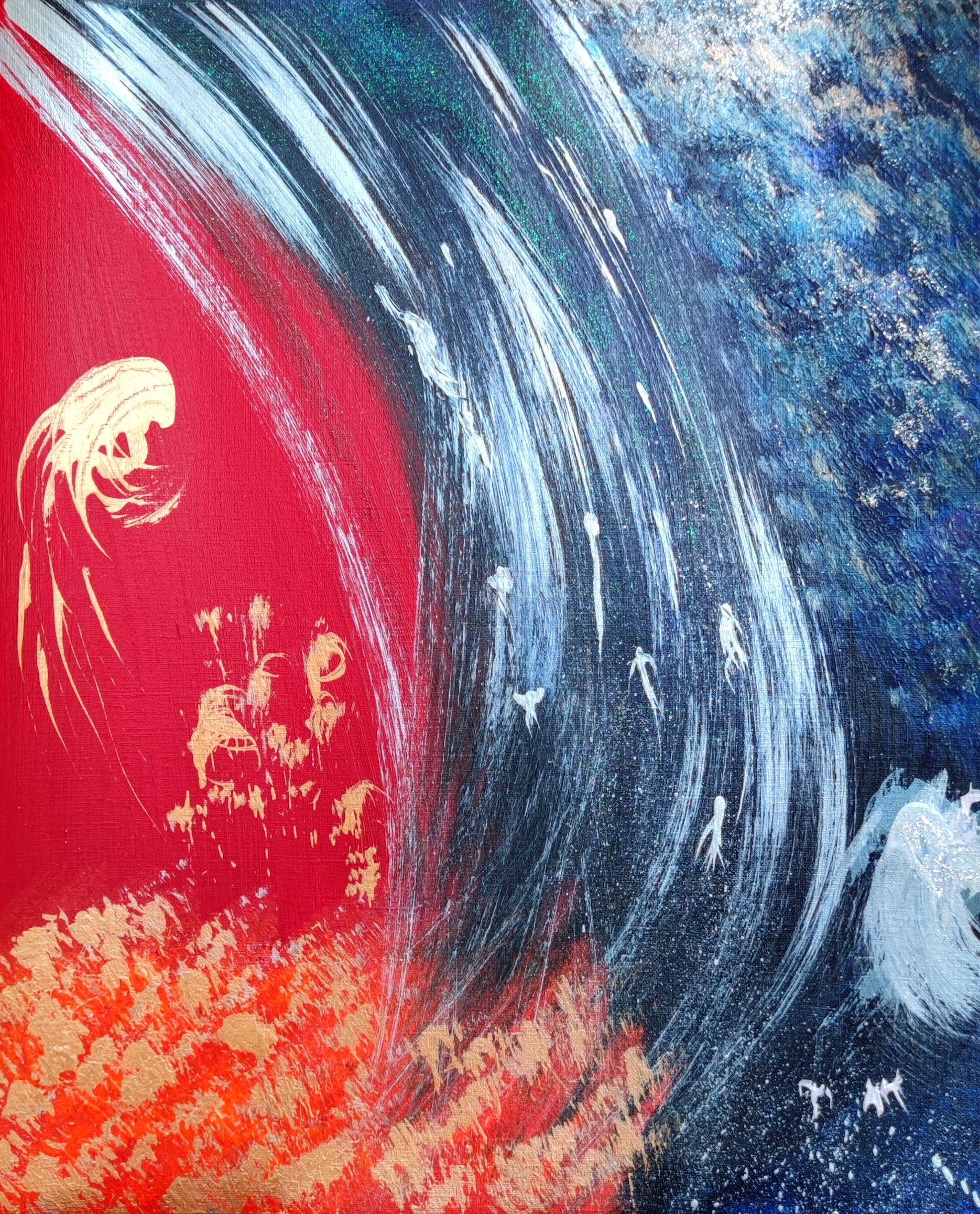 M.A.D.S. ART GALLERY | artwork. | Explosion Solaire (Solar Explosion)