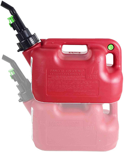 FUELWORX Red 1.5 Gallon Stackable Fast Pour Gas Fuel Cans CARB ...