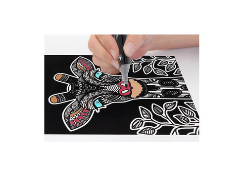 Velvet paper, 4 sheets per set | chheusdens