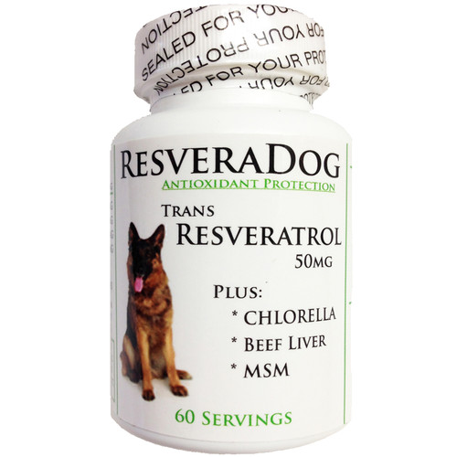 ResveraDog: Polvo de fórmula antienvejecimiento de resveratrol para ...