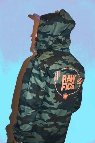 Camo Raincoat | Raw Figs Pop-Up