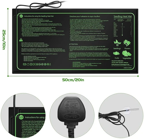 Mushroom Heat Mat with Thermostat| OMS.COM