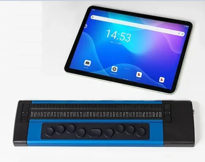 Benefits of a low-cost full page refreshable Braille display