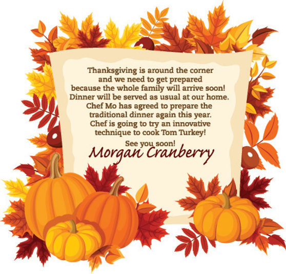 Your Mystery Party | Thanksgiving