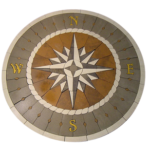 Compass Rose Paver Kit | Compass Designs | Compass Rose