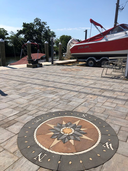 Compass Rose Paver Kit | Compass Designs | Compass Rose